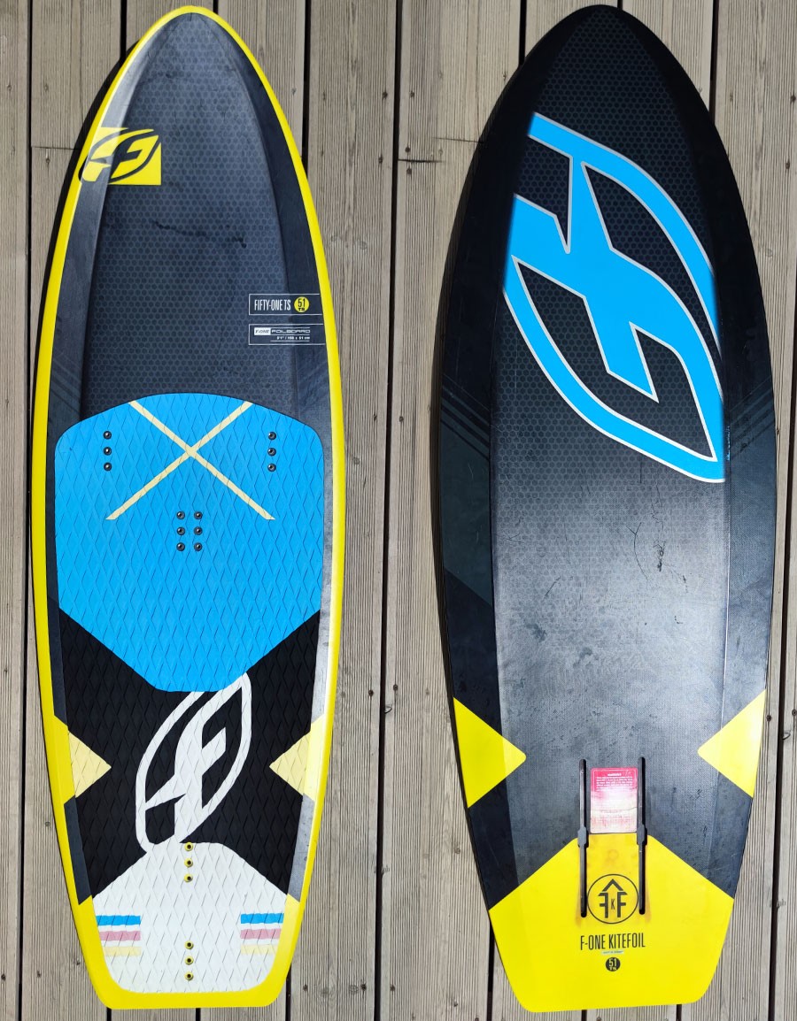 FOILBOARD F-ONE 51 TS V2 2018 - 2019 - KITESHOP.FR