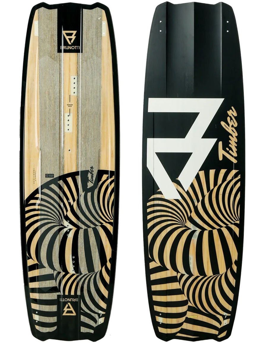 PLANCHE DE KITESURF BRUNOTTI DIMENSION TIMBER 2023 - KITESHOP.FR