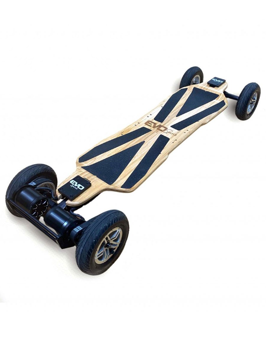 SKATEBOARD ELECTRIQUE EVO XPLORER V2 - KITESHOP.FR