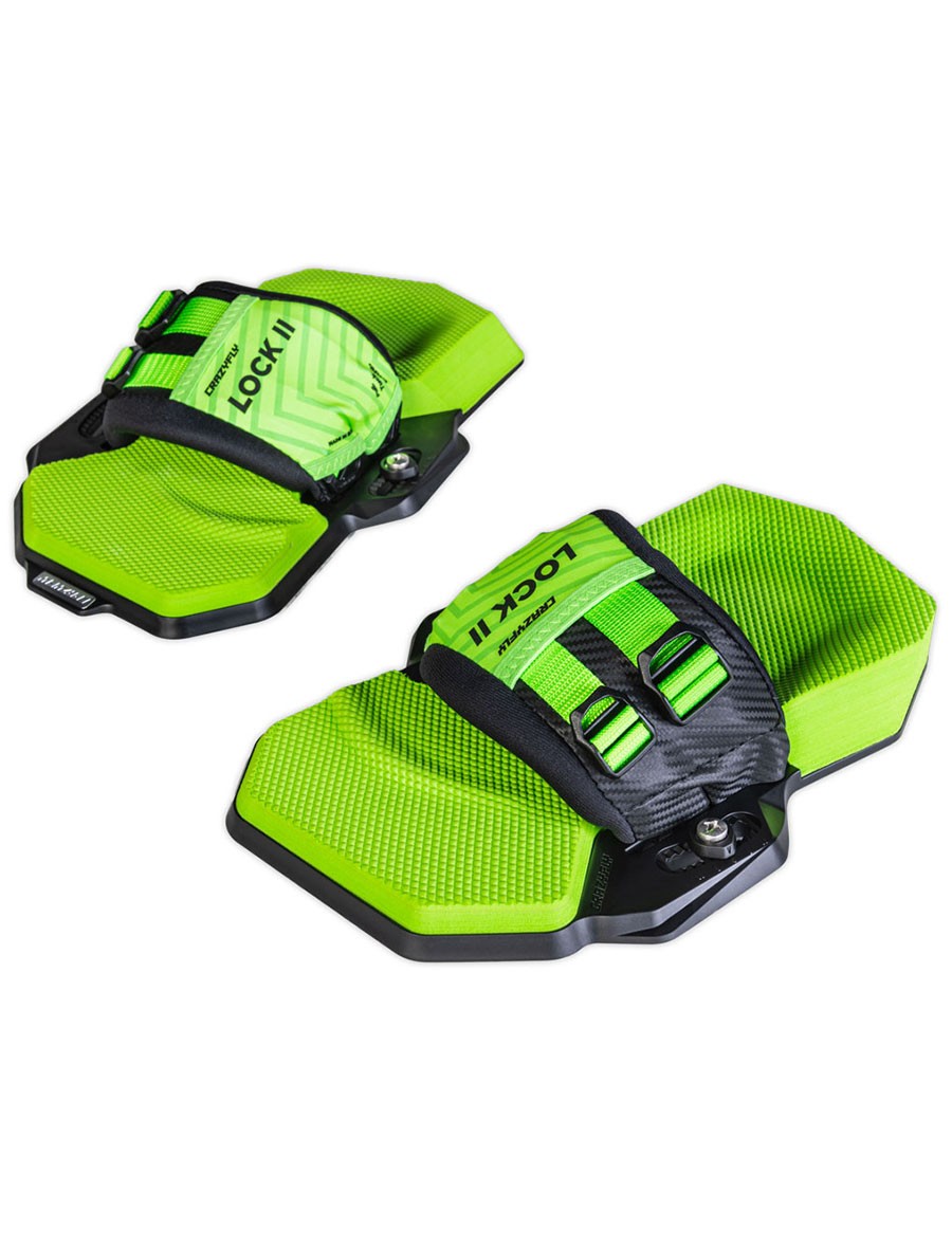 PADS STRAPS POUR PLANCHE DE KITESURF CRAZYFLY LOCK BINDING 2 - KITESHOP.FR